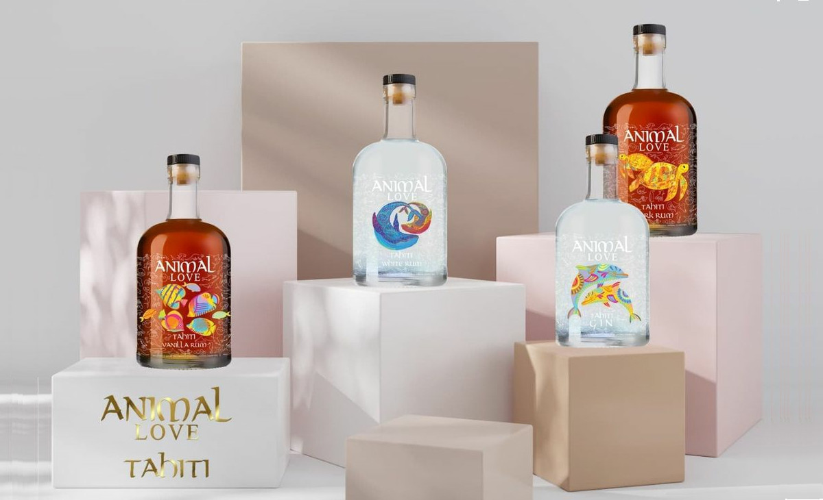 Animal Love Gin aus Tahiti und Rum hier kaufen