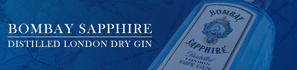 Bombay Sapphire Gin und weitere 250 Ginsorten im Shop