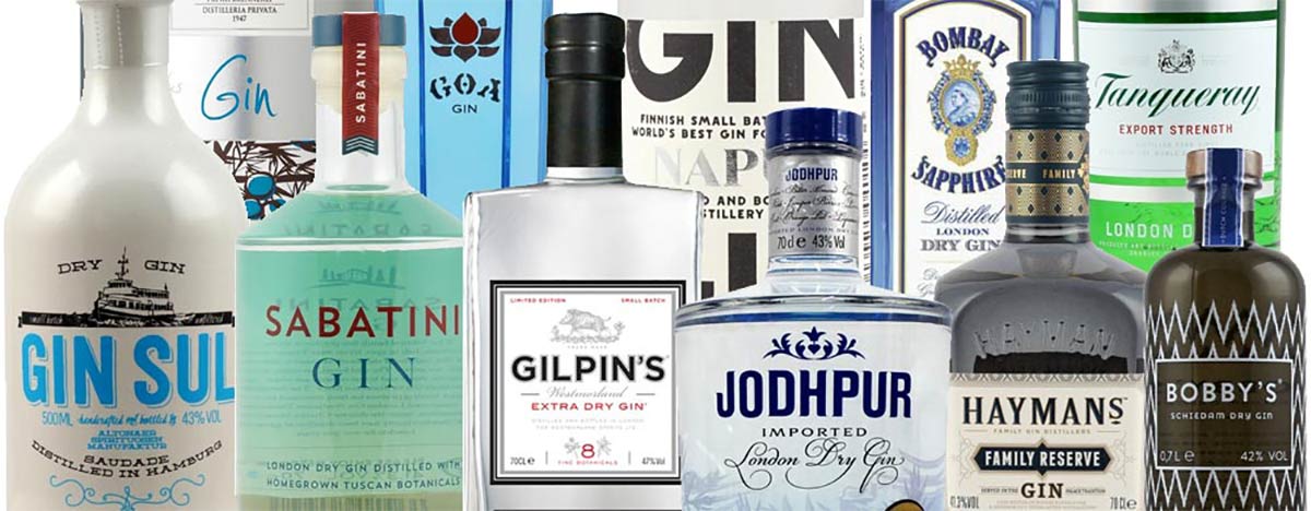 400 Ginsorten online kaufen im günstigen Gin Online Sho
