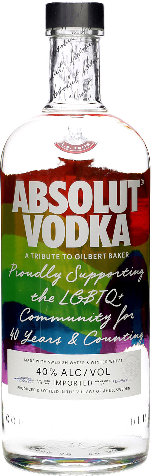 Absolut Rainbow 1,0 l Regenbogen Vodka von Absolut im S