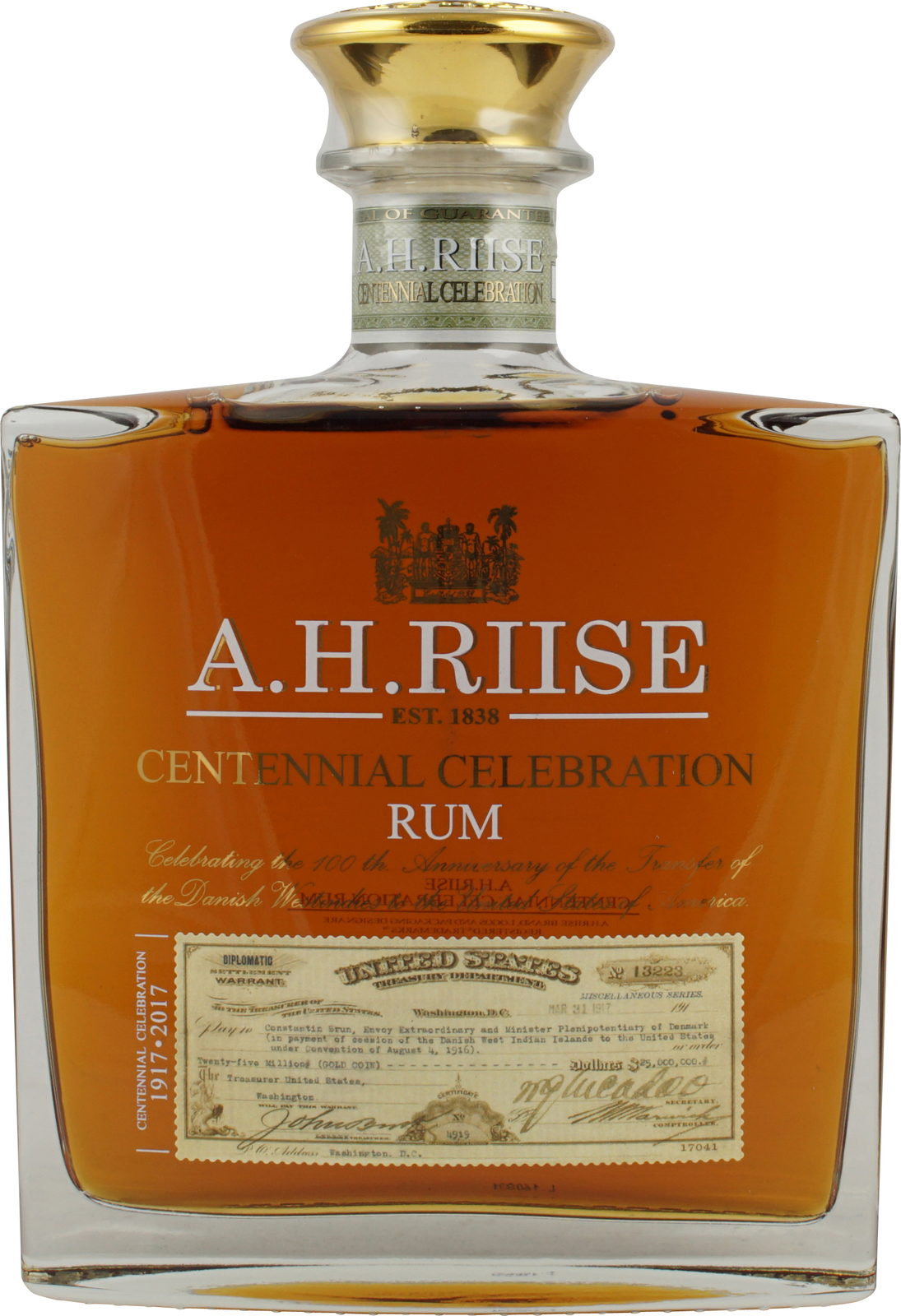 Rum A.H. Riise Centennial Celebration 1917 – 2017 - Fei