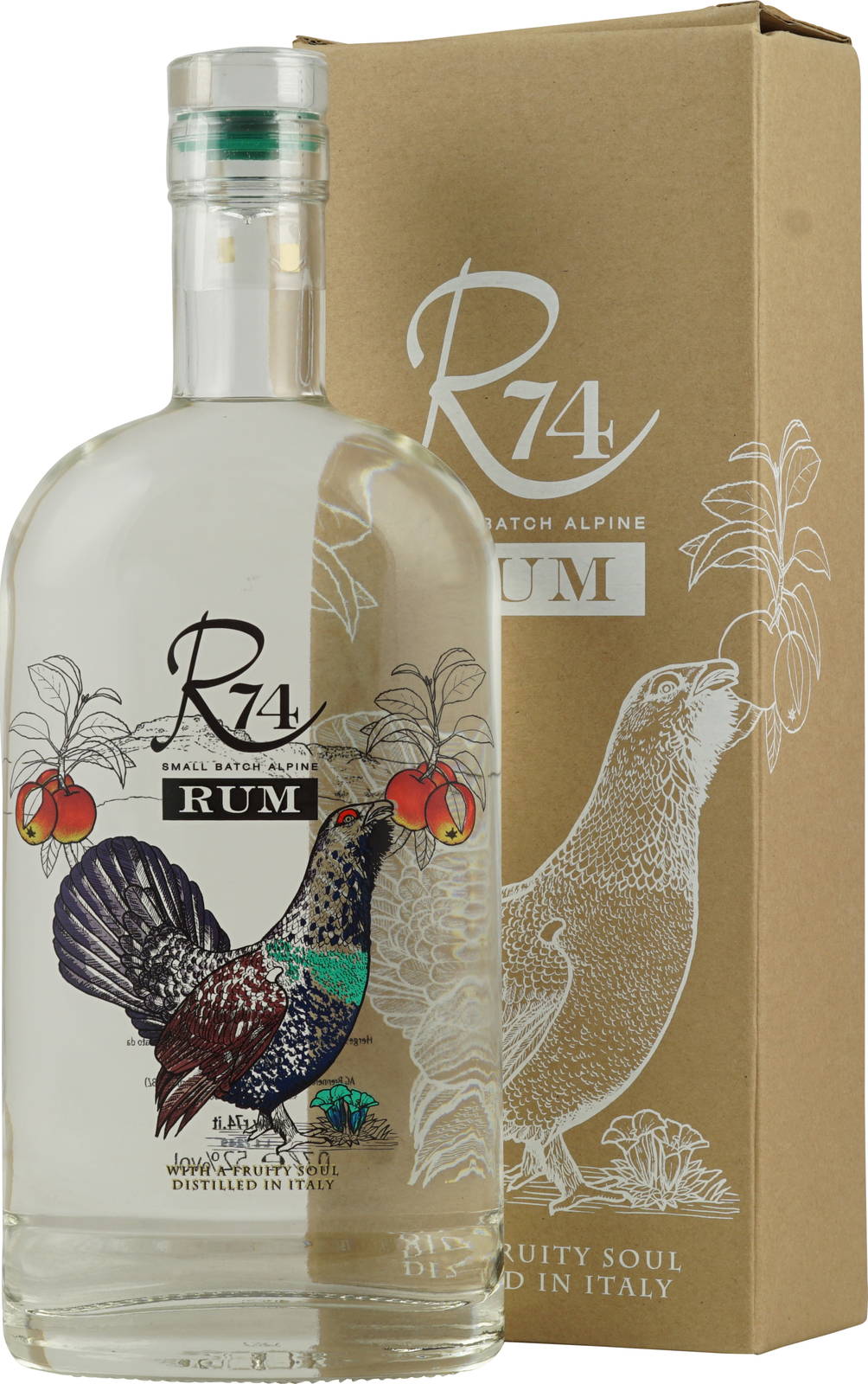 Roner White Rum R74 0,7 Liter 52 % Vol.