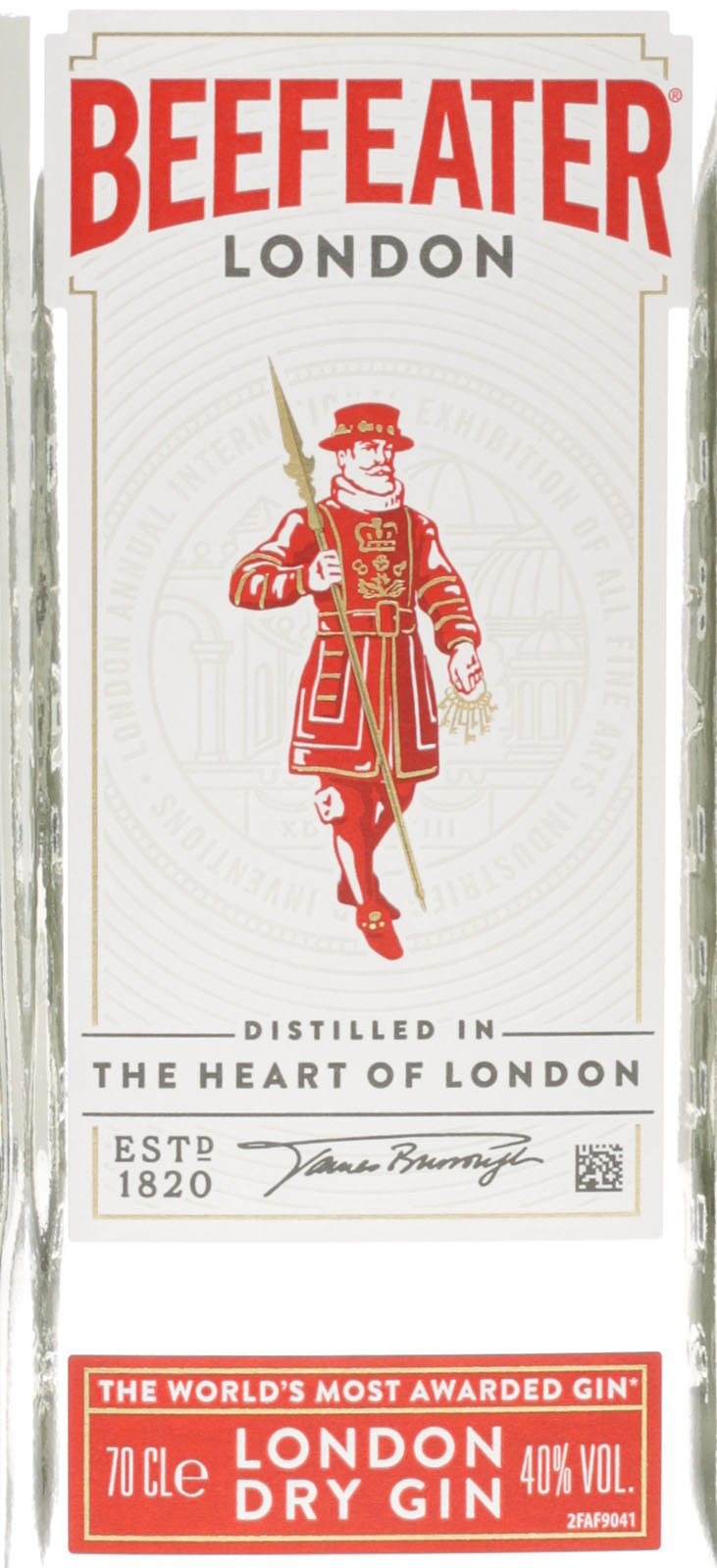 Beefeater London Dry Gin, Klassiker
