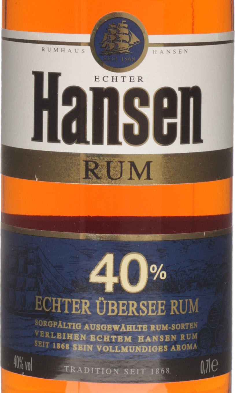 Hansen Rum hier bei uns im Onlineshop kaufen
