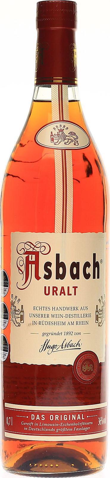 Asbach Uralt, der Klassiker unter den Weinbränden