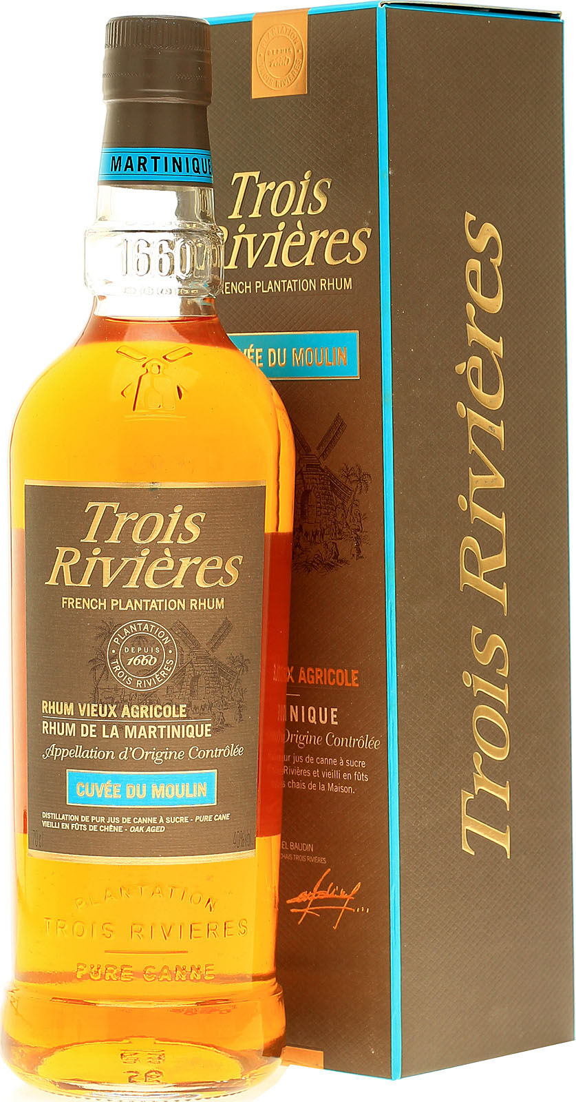 Trois Rivieres Vieux Cuvee du Moulin, karibischer Rum
