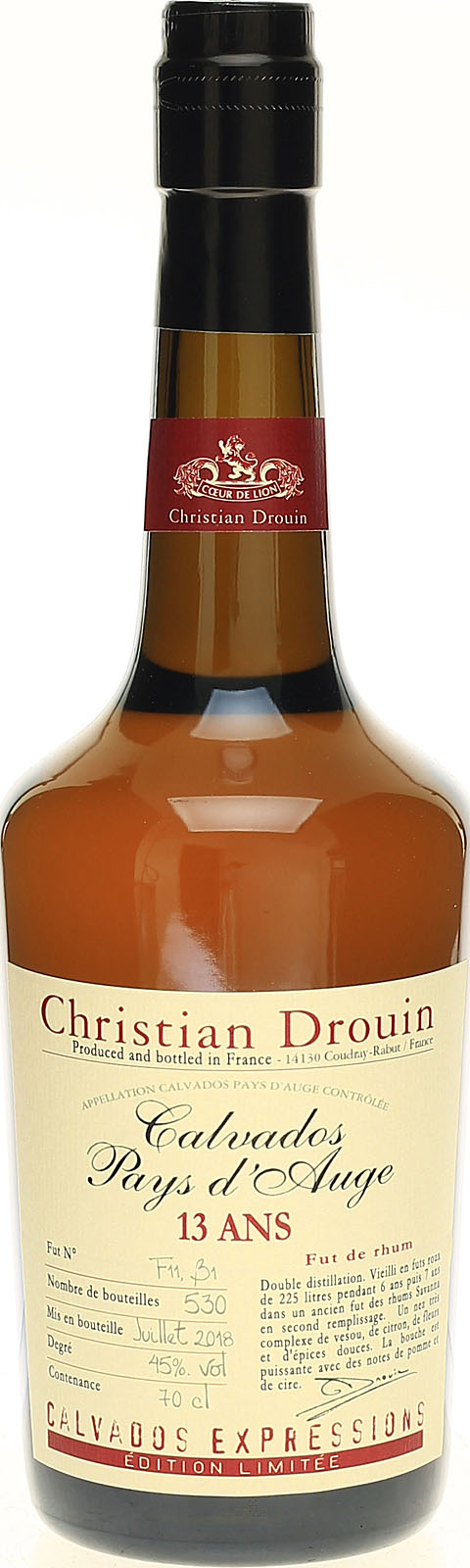 Christian Drouin Calvados Fut du Rhum limitiert bei uns