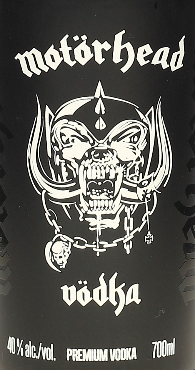 Motörhead Vodka 0,7 Liter 40 % Vol. bei uns im Shop kau