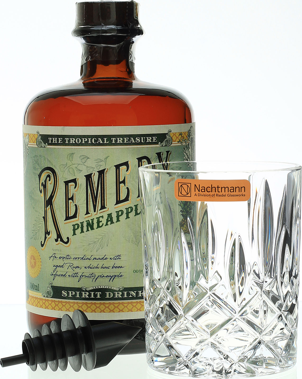 Remedy Pineapple mit Glas und Ausgießer