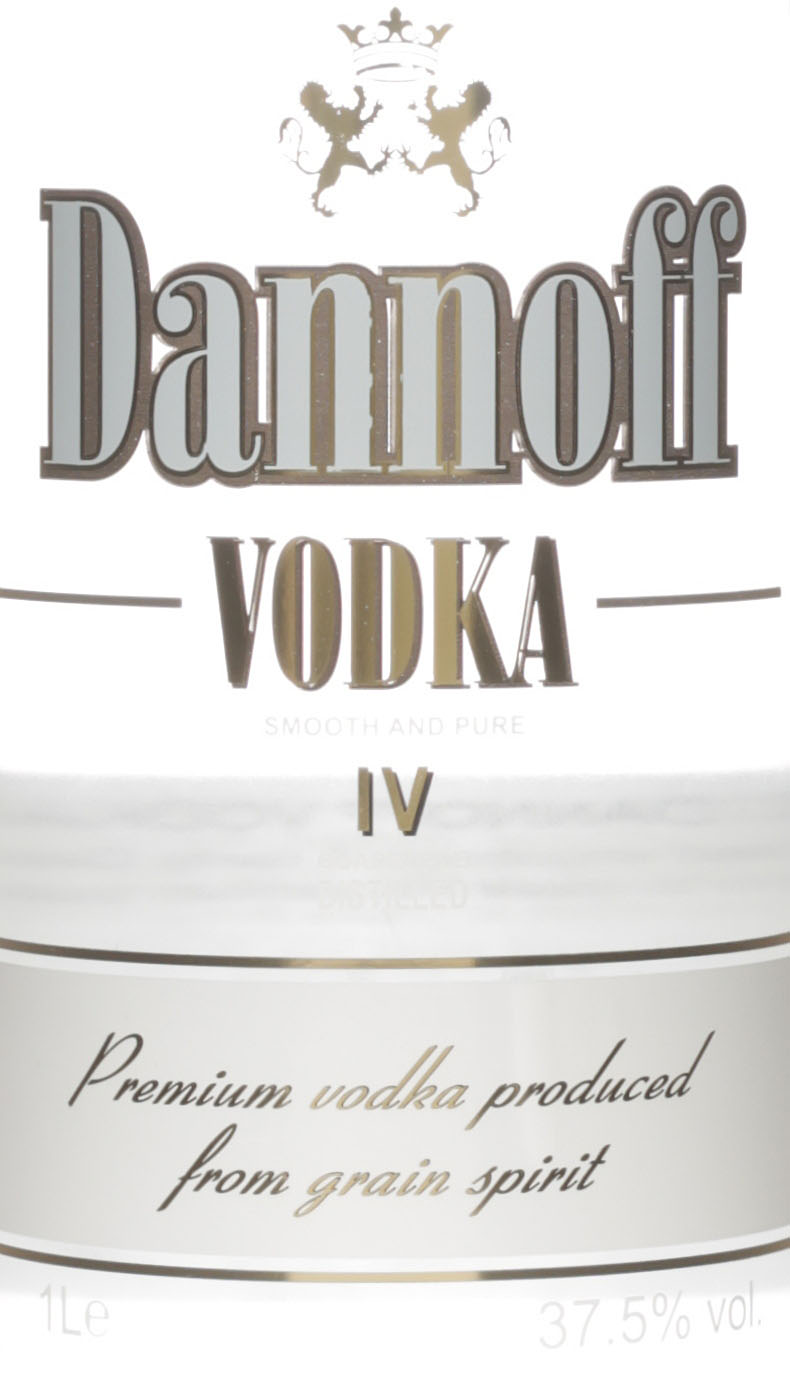Dannoff Wodka in der 1,0 Liter Flasche zum Hammerpreis