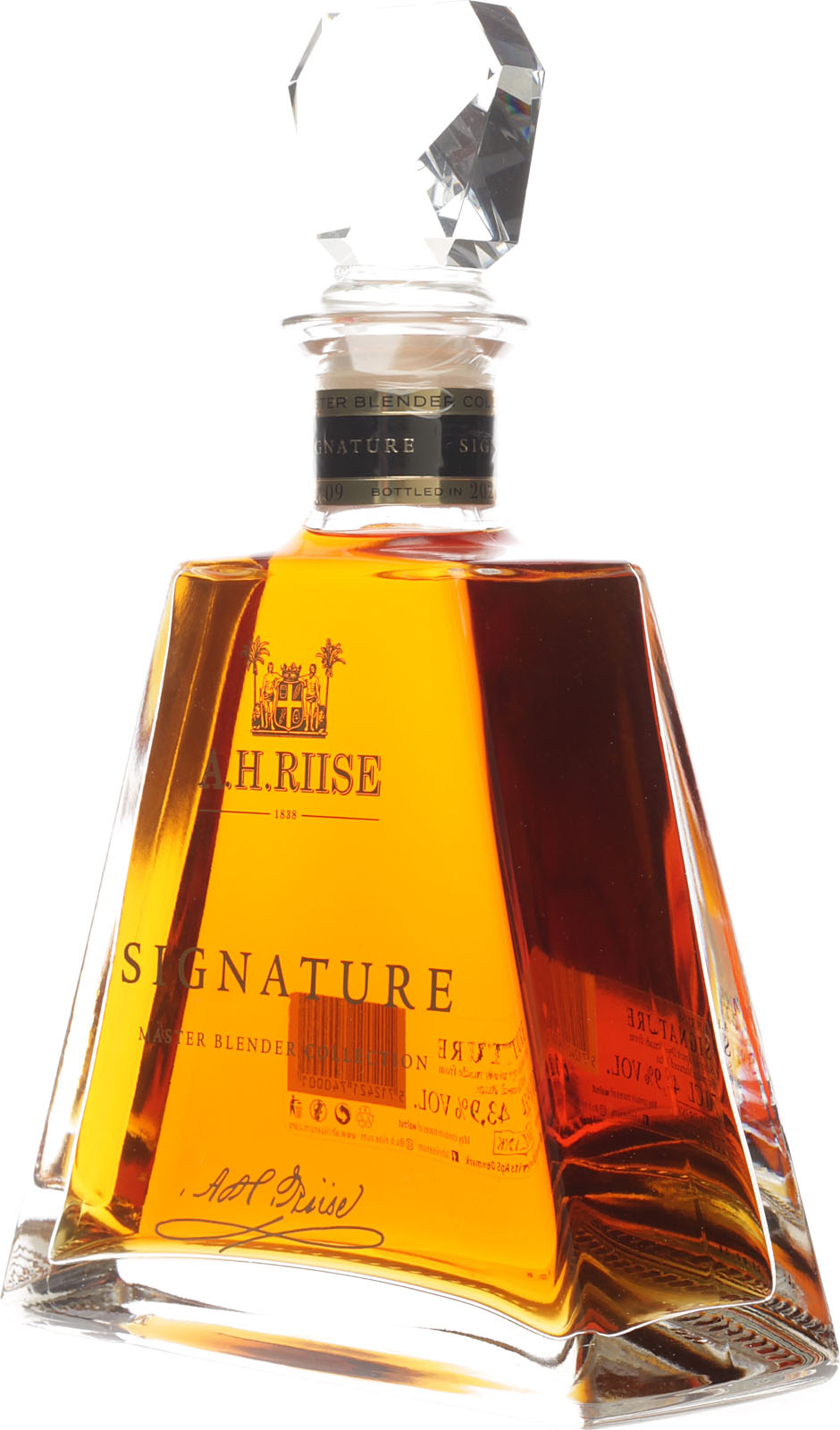 Rum A.H. Riise Signature - 0,7 Liter - 43,9 % Vol.