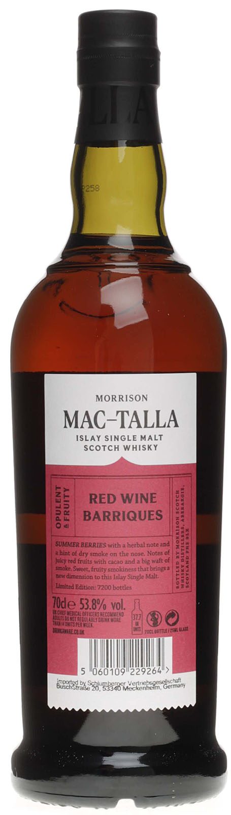 Morrison Mac-Talla Red Wine Barriques Limited Edition b