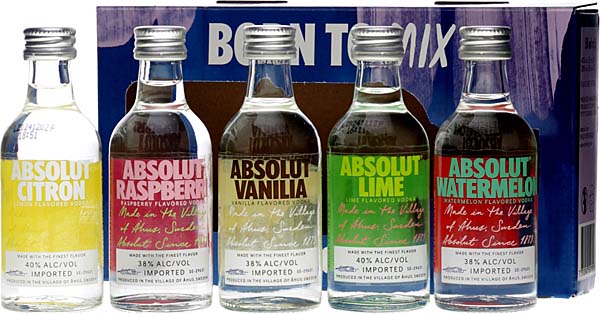 Absolut Five Pack 5 x 0,05 Liter günstig und schnell im