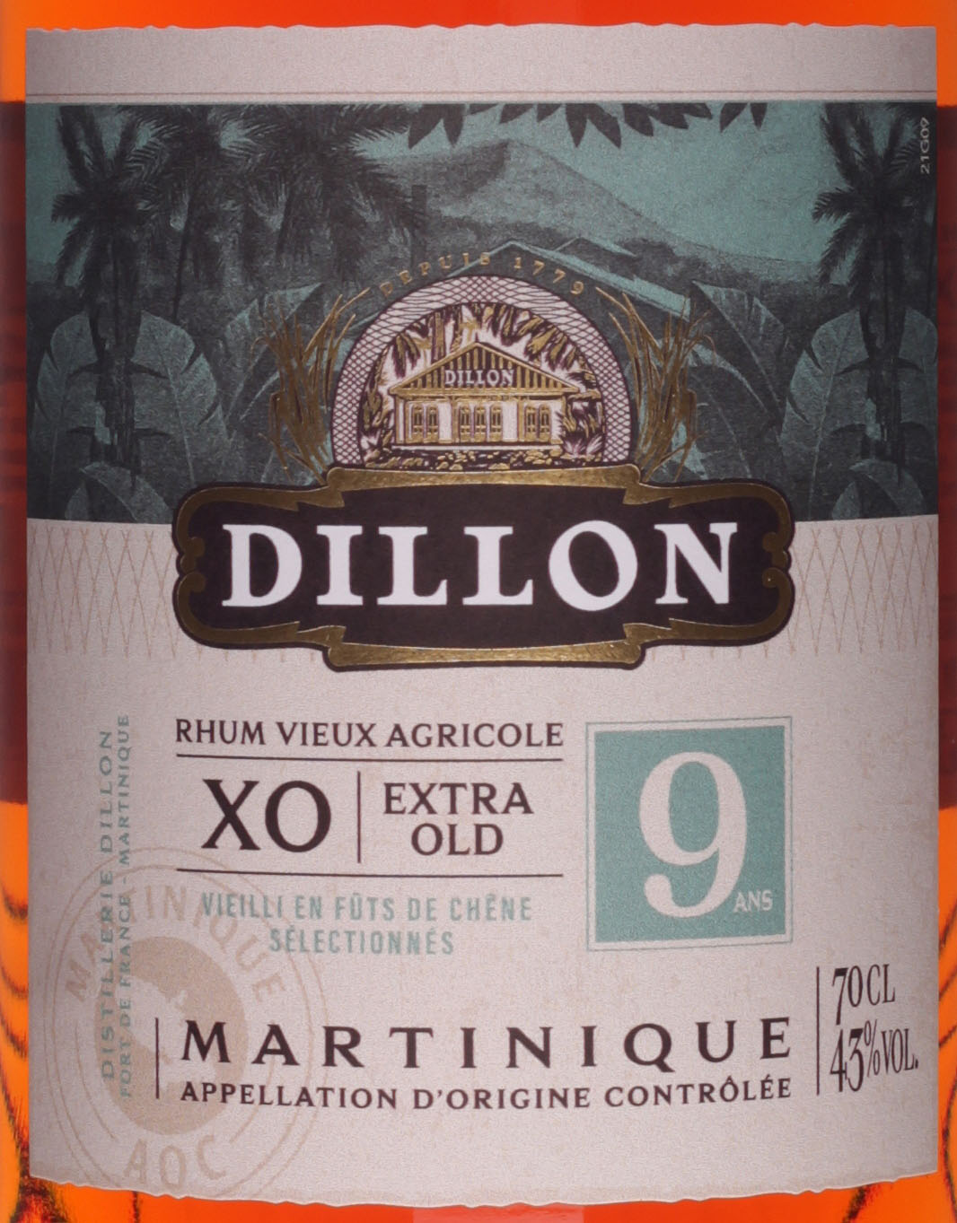 Dillon Rhum Vieux XO 9 Jahre 0,7 Liter 43 % Vol. bei un