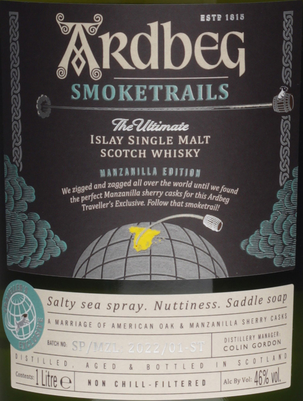 Ardbeg Smoketrails 1 Liter 46 % Vol. bei uns kaufen.