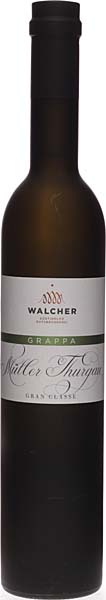 Walcher Grappa Müller-Thurgau aus Südtirol bei uns im S