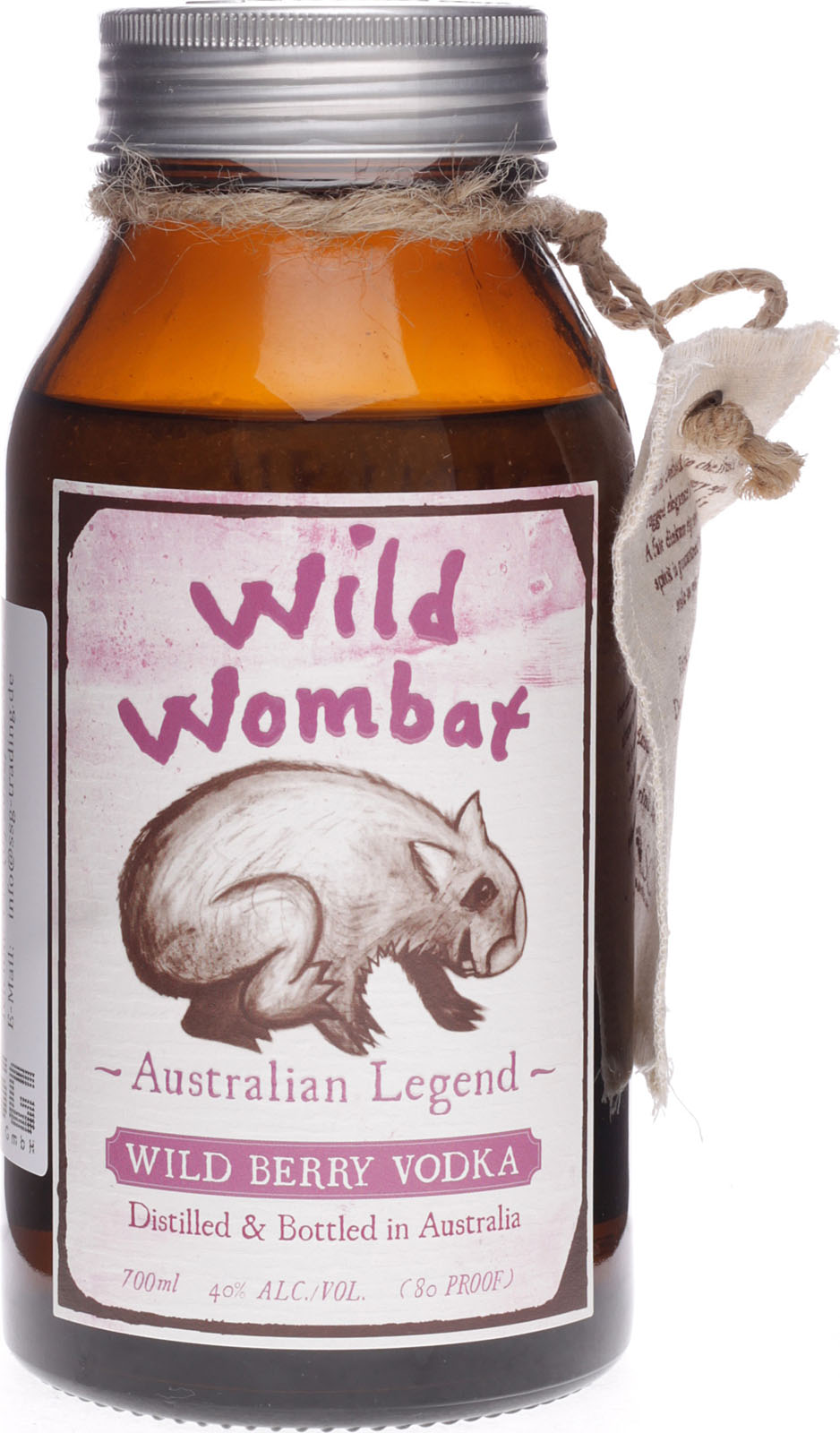 Wild Wombat Australian Legend Wild Berry Vodka 0,7 Lite