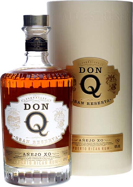 Don Q Anejo Rum, hervorragender mit zahlreichen Preisen