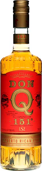 Don Q 151 Overproof Rum bei uns im Shop kaufen.
