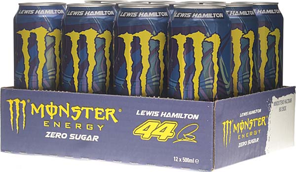 Monster Energy Zero Zucker Lewis Hamilton LH44 Set