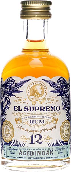 El Supremo Rum 12 Jahre Aged in Oak Miniatur kaufen