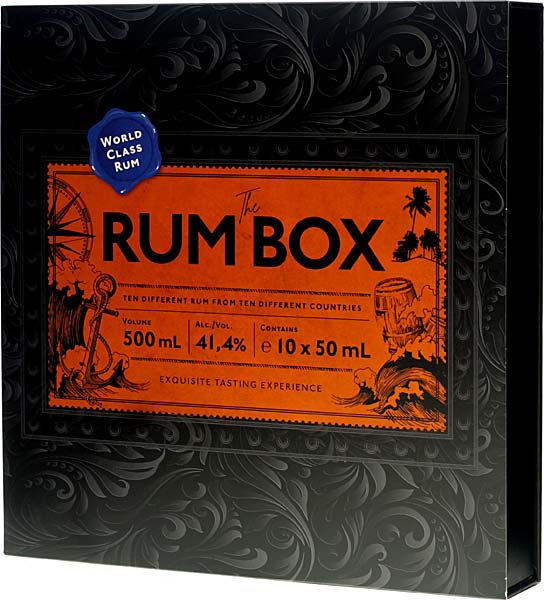 The Rum Box World Class Tasting Set 2 10x 0,05 Liter