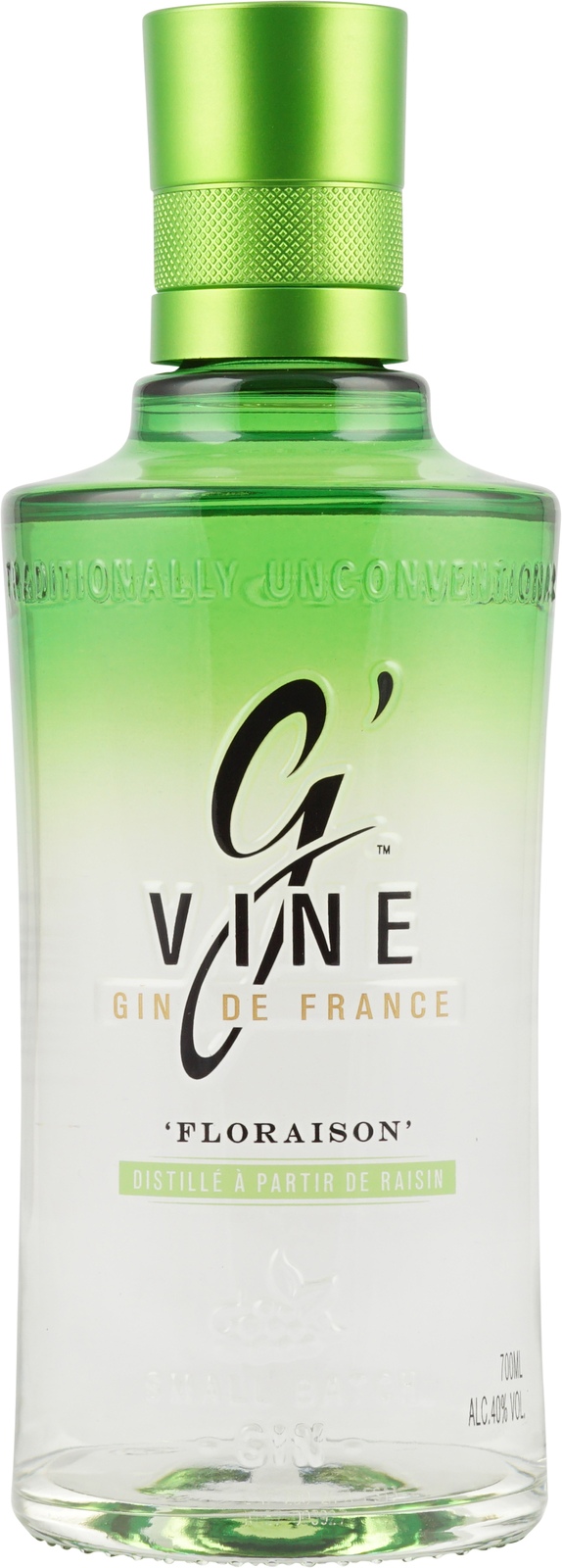 G Vine Gin Floraison mit 0,7 Liter und 40 % Vol. aus Fr