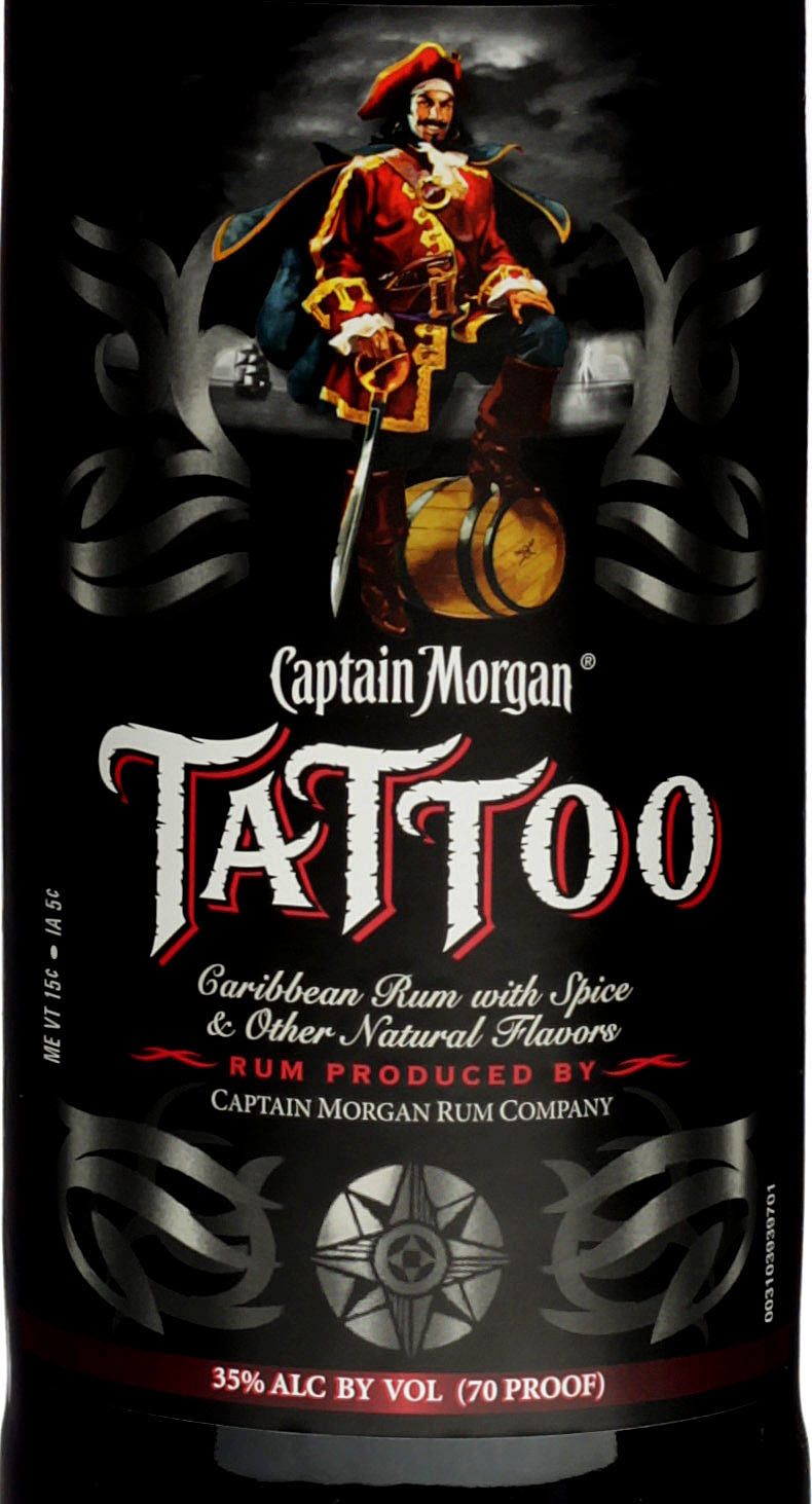 Capt morgan tattoo - Bronctattooaus.com