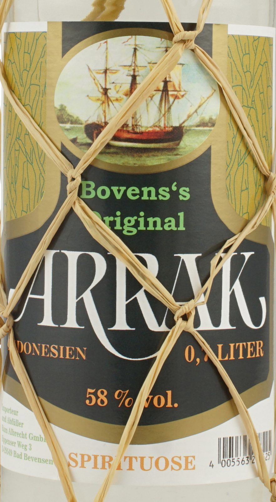 Bovens Original Arrak hier bei uns im Onlineshop