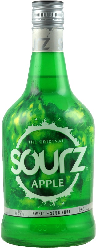 Sourz Apple - Der extrem saure Apfel Likör aus England