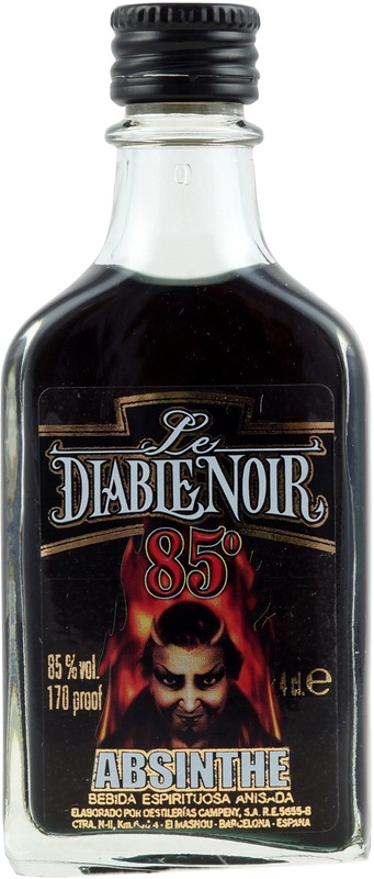 Das Diable Absinth Geschenkset mit 5 Miniaturen als Abs