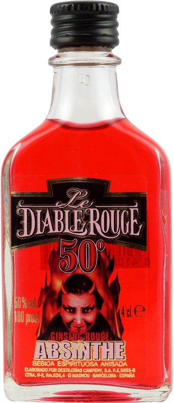 Diable Absinthe Rot als Miniatur hier im Shop