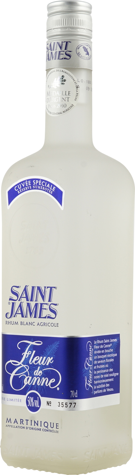 Saint James Fleur de Canne ist ein Rum von Martinique