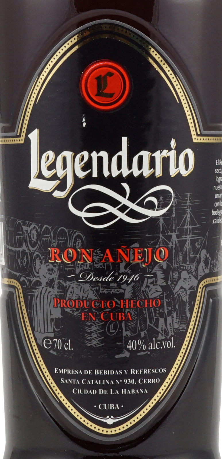 Legendario Anejo ist ein Legendario Rum aus Kuba