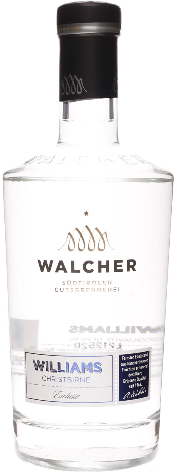Walcher Williams Exclusiv 700ml 40% aus Italien