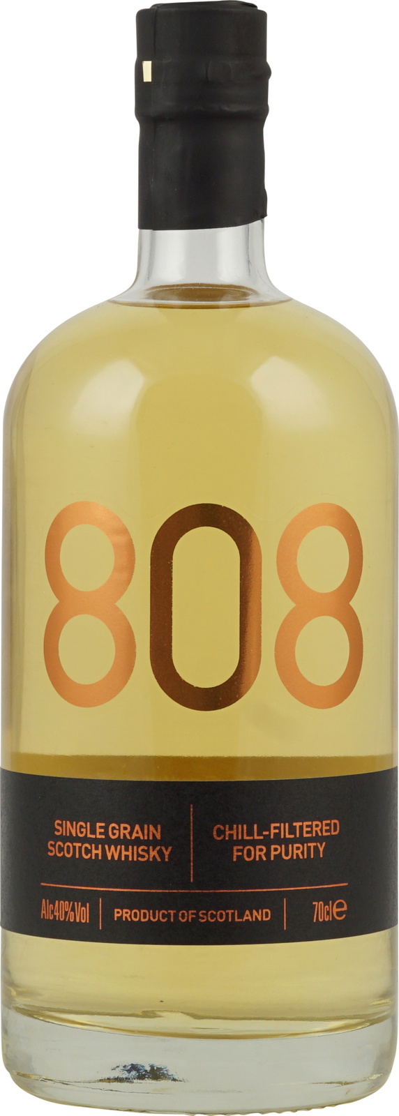 808 Single Grain Scotch Whisky 0,7 Liter 40 % Vol., onl