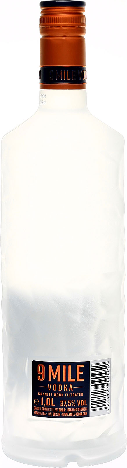 9 Mile Vodka, preisgekrönter und erstklassiger Vodka