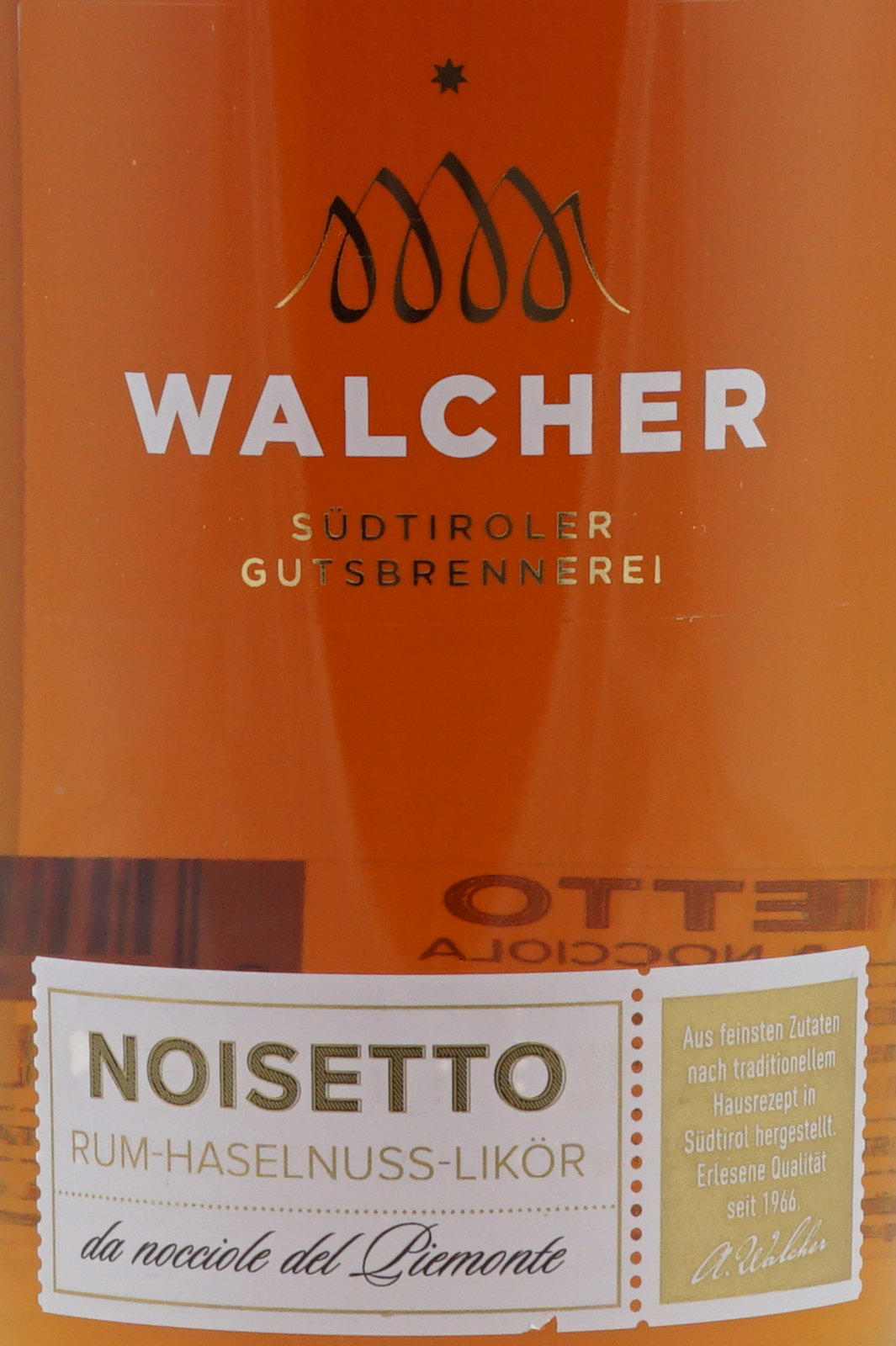 Walcher Noisetto Haselnusslikör aus Italien kaufen