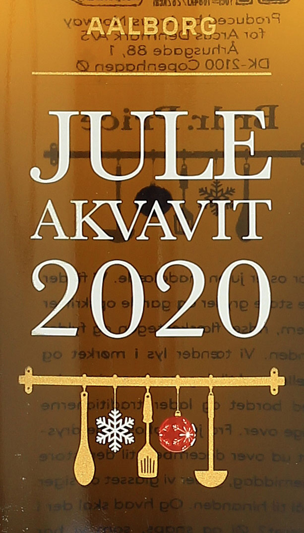 Aalborg Akvavit ist ein dänischer Aquavit von 2020 und