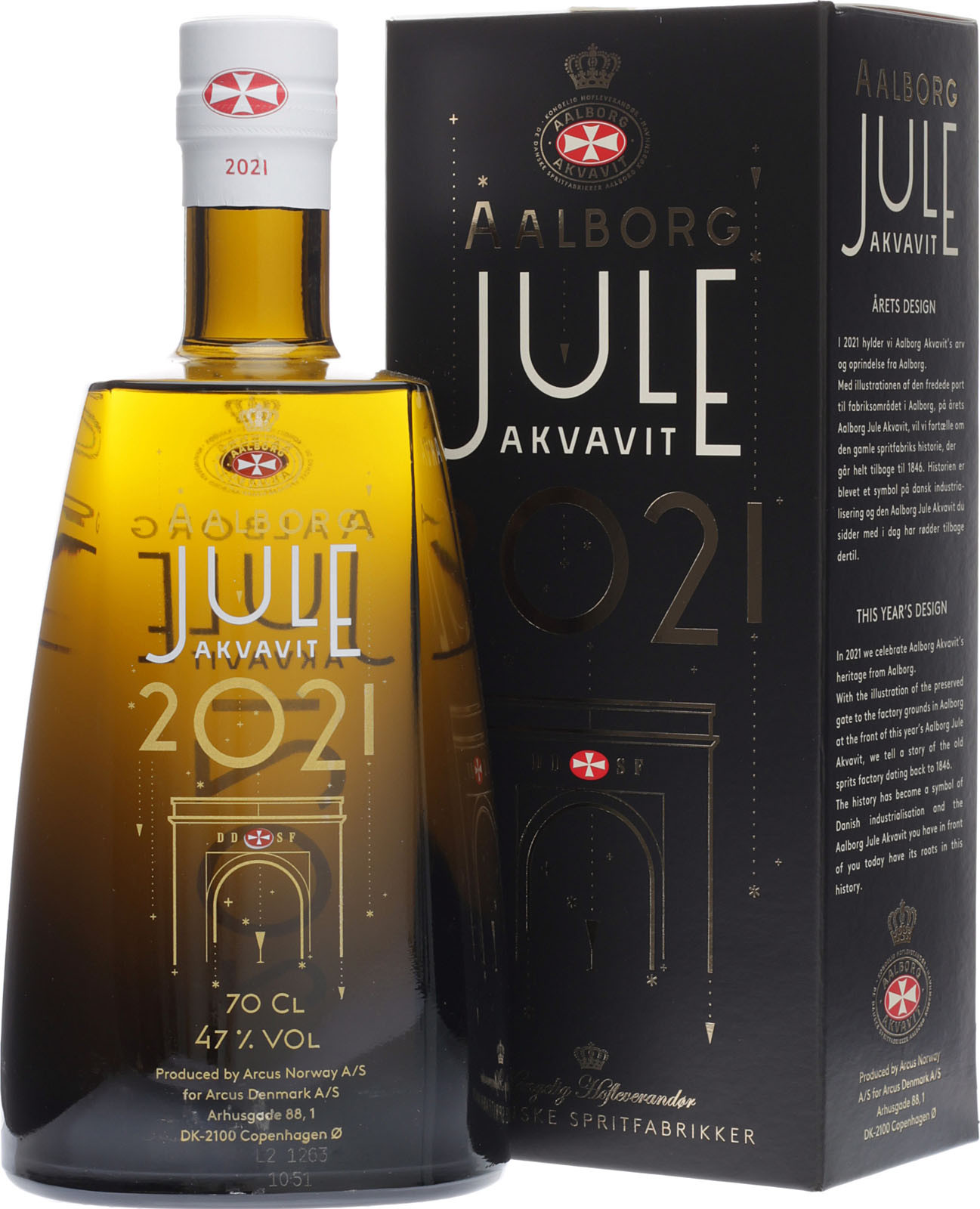 Aalborg Akvavit ist ein dänischer Aquavit von 2021 und günstig im Shop