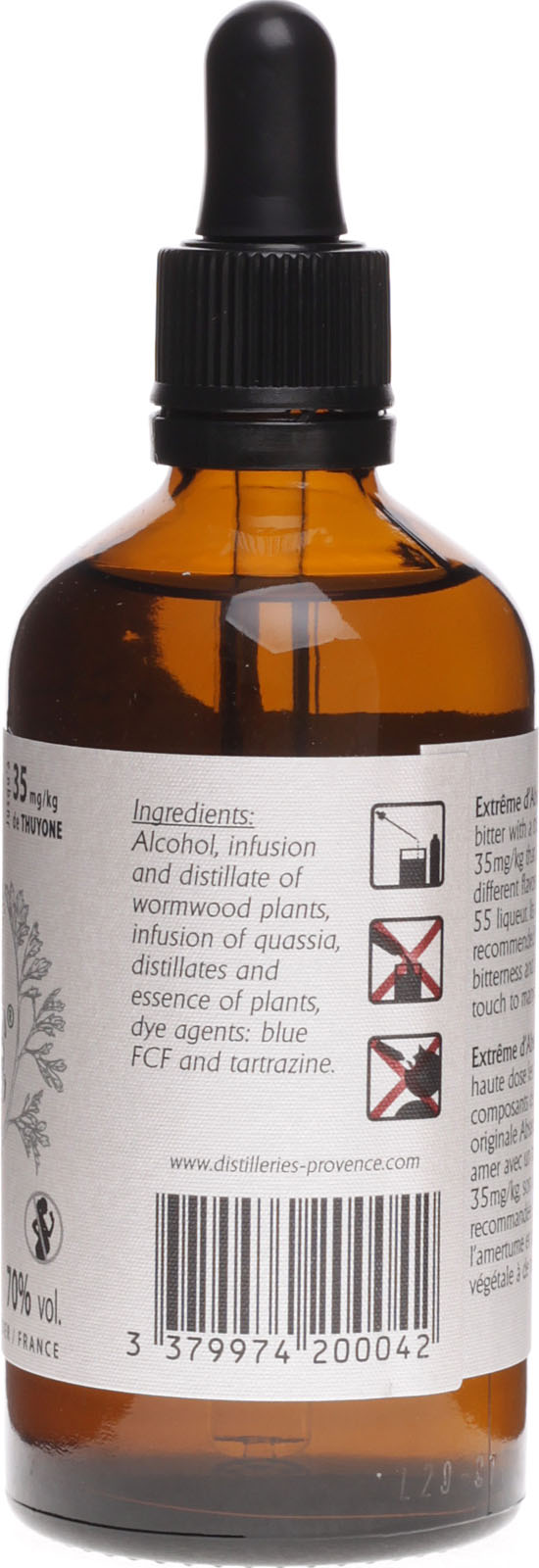 Absinth Extreme mit 35 mg Thujon - Der extreme Absinth