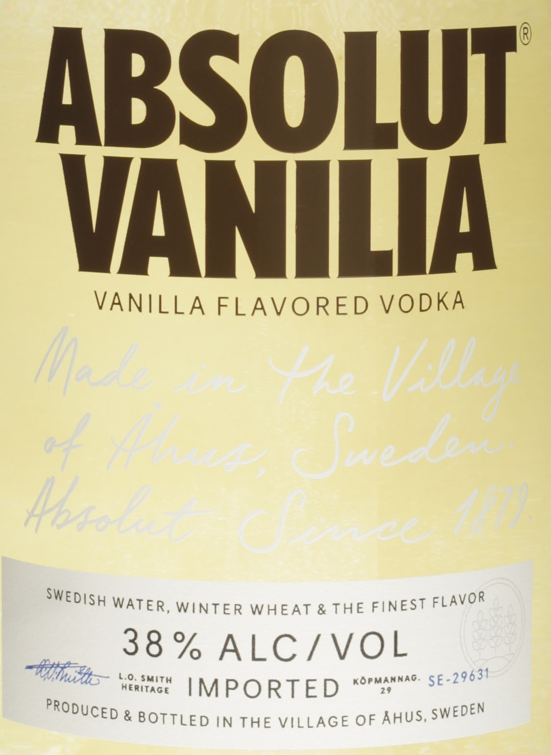 Absolut Vanilia Vodka 0,7 Liter - Wodka mit Vanillegesc