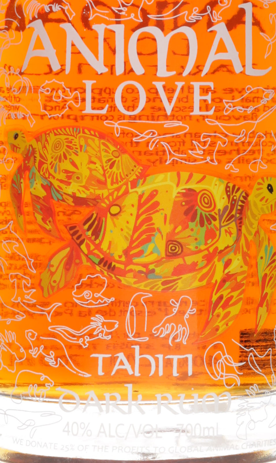 Animal Love Tahiti Dark Rum 0,7 Liter 40 % Vol. im Shop