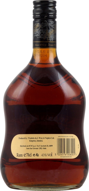 Appleton 12 vom Appleton Estate kommt als feiner Jamaik