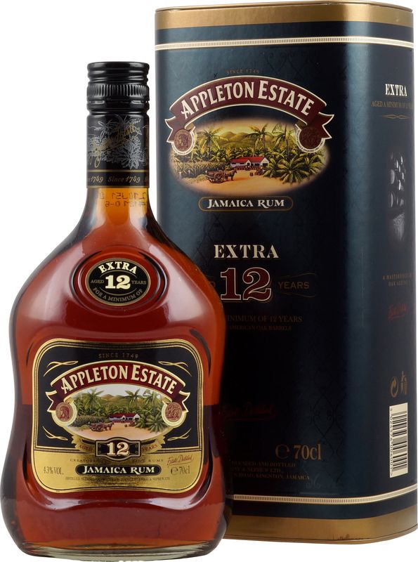 Appleton 12 vom Appleton Estate kommt als feiner Jamaik