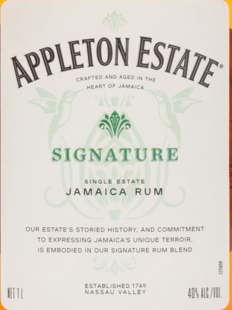 Appleton Estate Signature Blend Rum kommt als feiner Ja