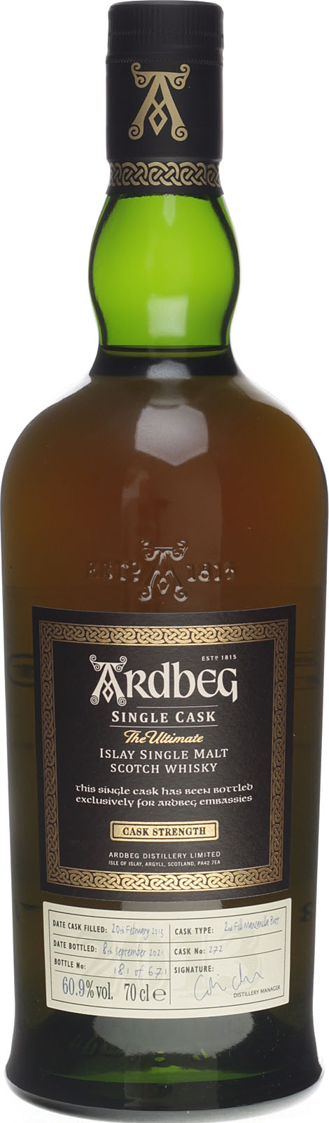 Ardbeg Single Cask No. 272 bei uns im Shop kaufen.