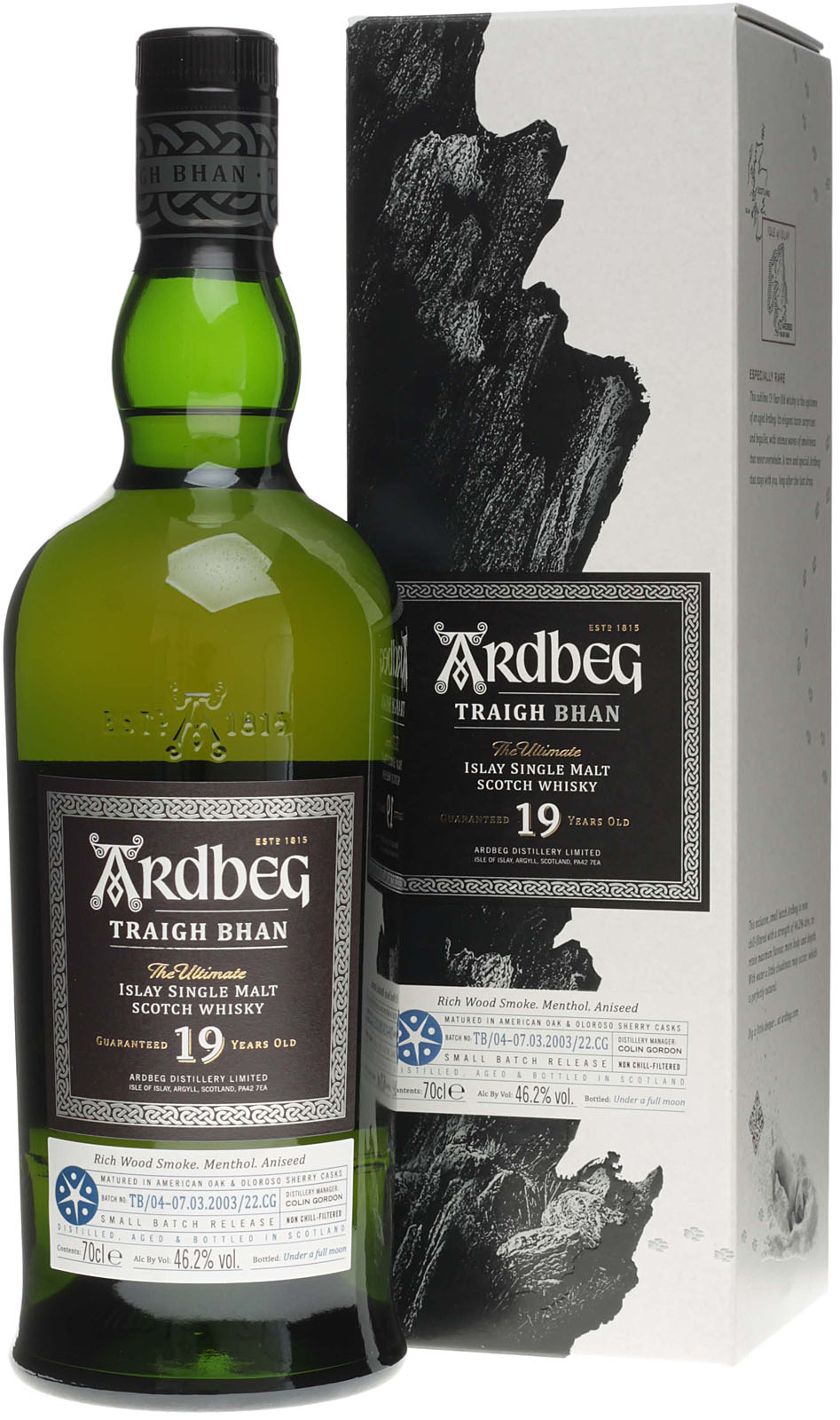 Ardbeg Traigh Bhan 19 Jahre Batch 4, streng limitierte