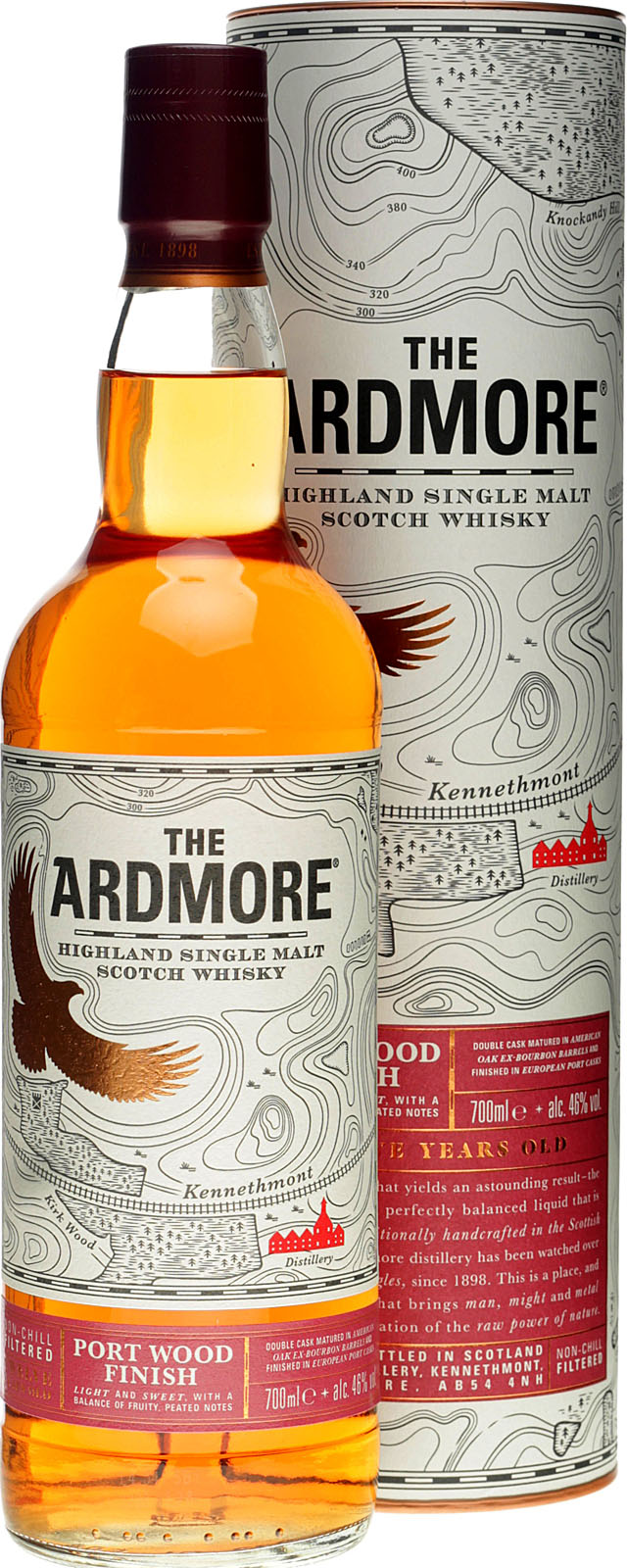 Ardmore 12 Jahre Portwood Finish hier im Whisky Online