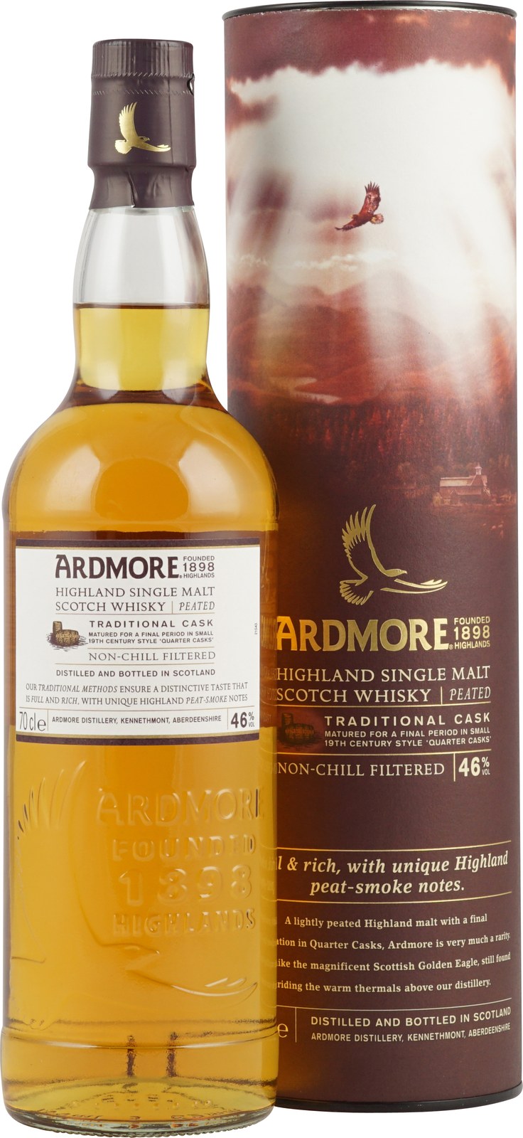Ardmore Cask Single Malt Whisky 700 ml - Highland Singl